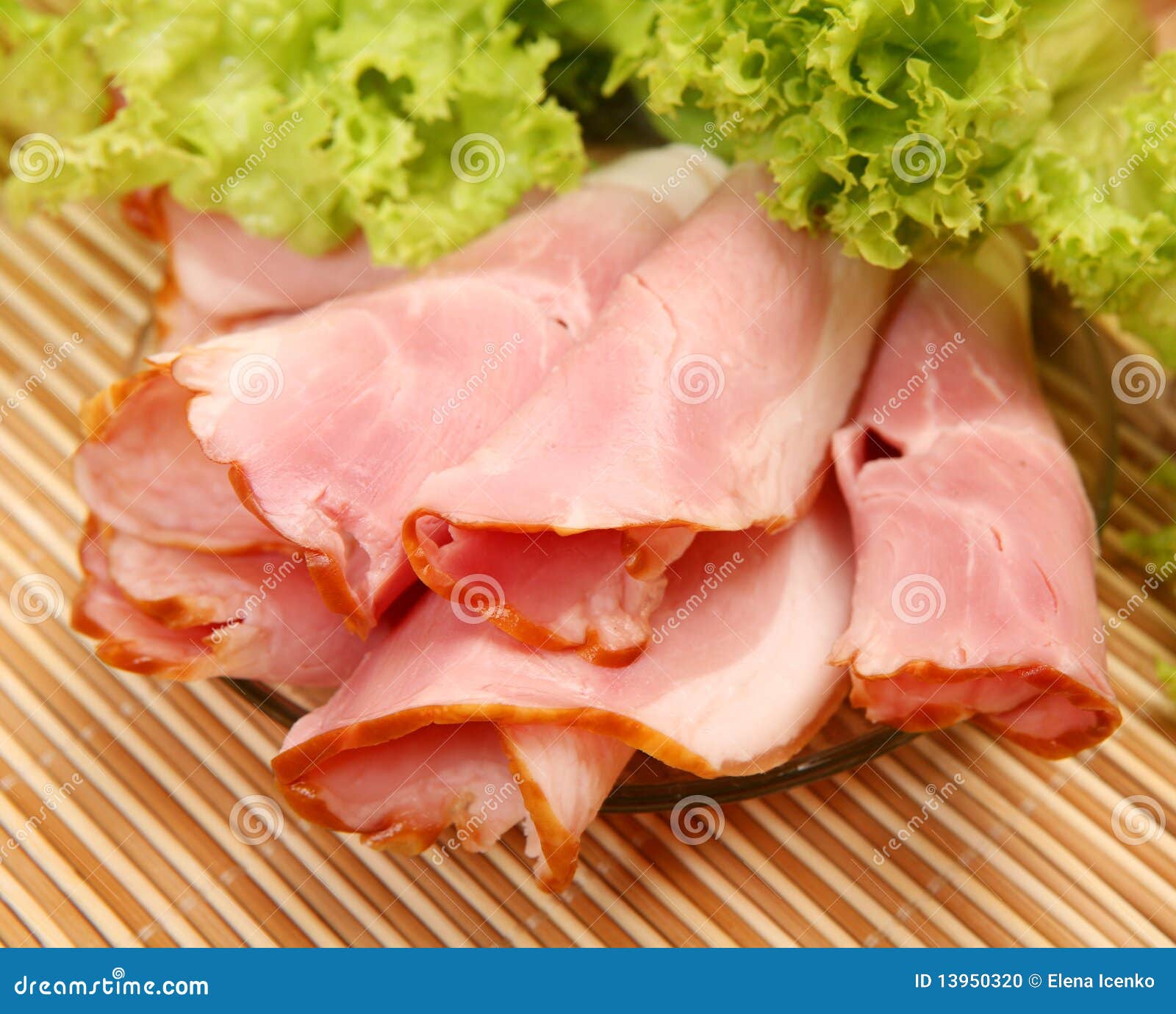 Fresh ham stock photo. Image of food, natural, gourmet - 13950320