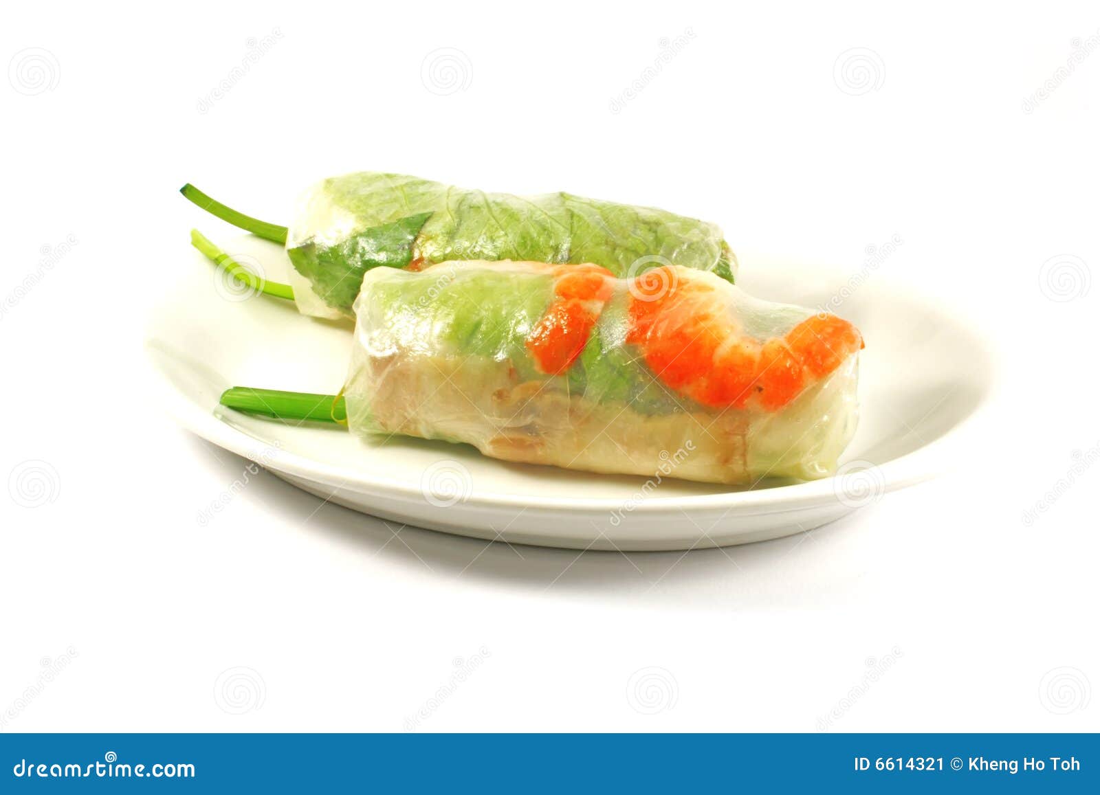 Fresh Handmade Spring Rolls Stock Image - Image of tofu, diet: 6614321
