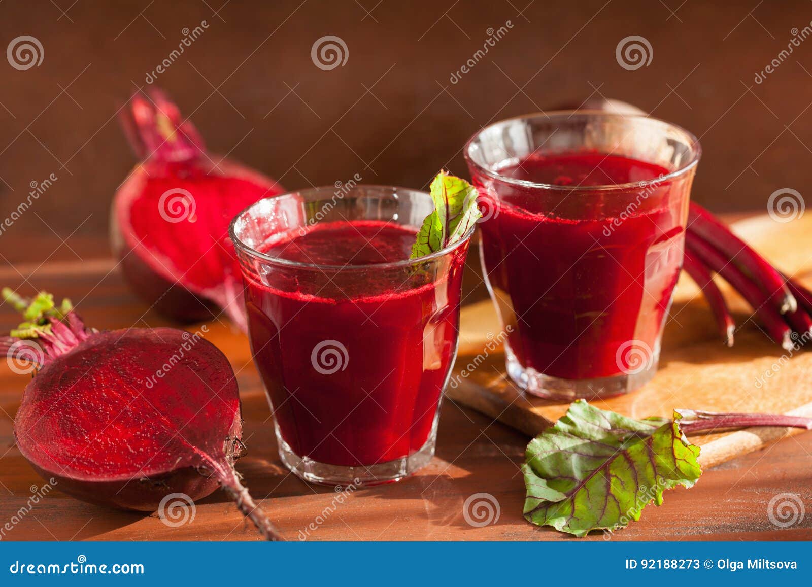 Fresh Healthy Beetroot Juice and Vegetable Stock Image - Image of leaf ...