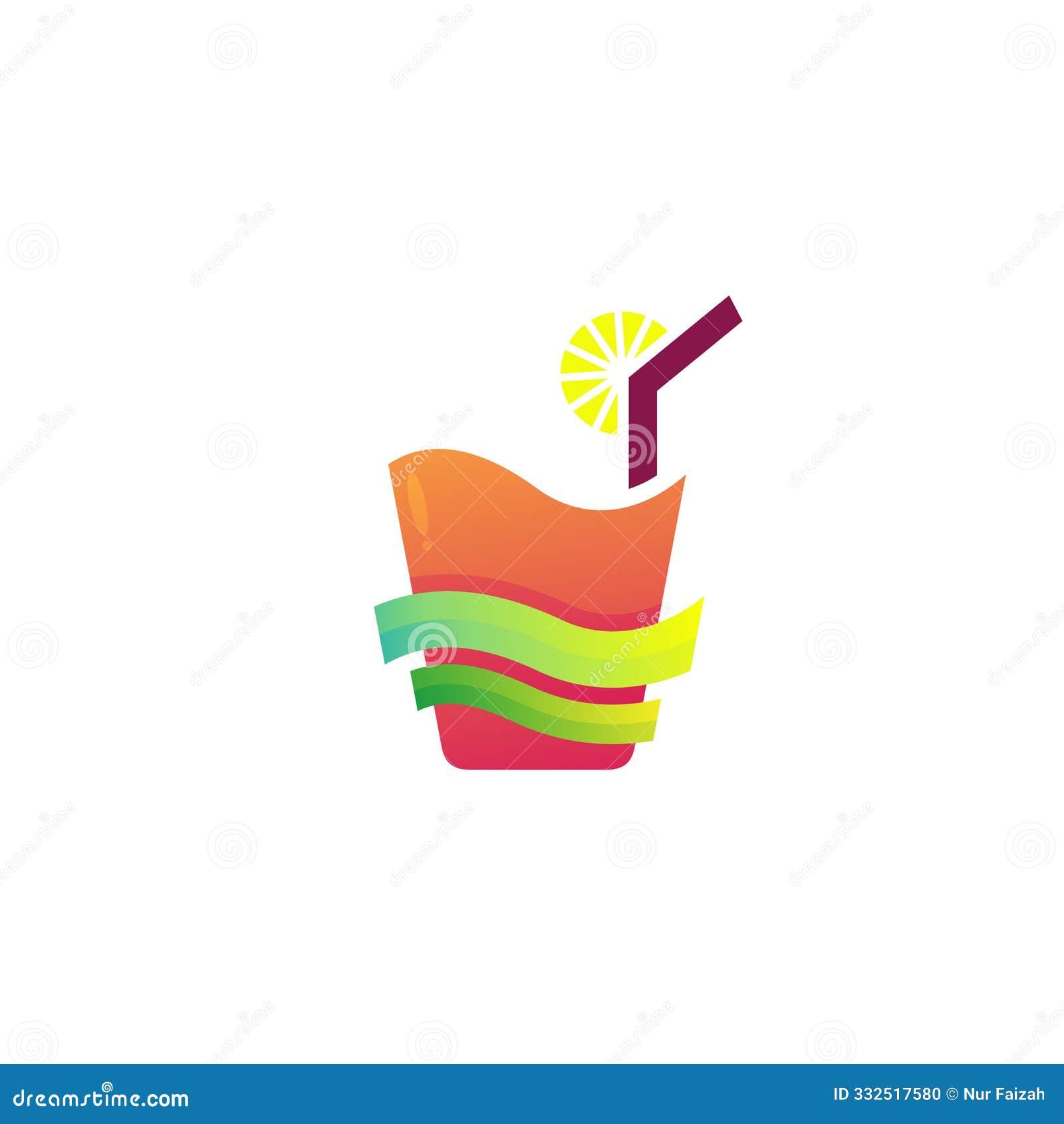 Fresh and Healthy Drink Logo, Restaurant Logos Stock Illustration ...