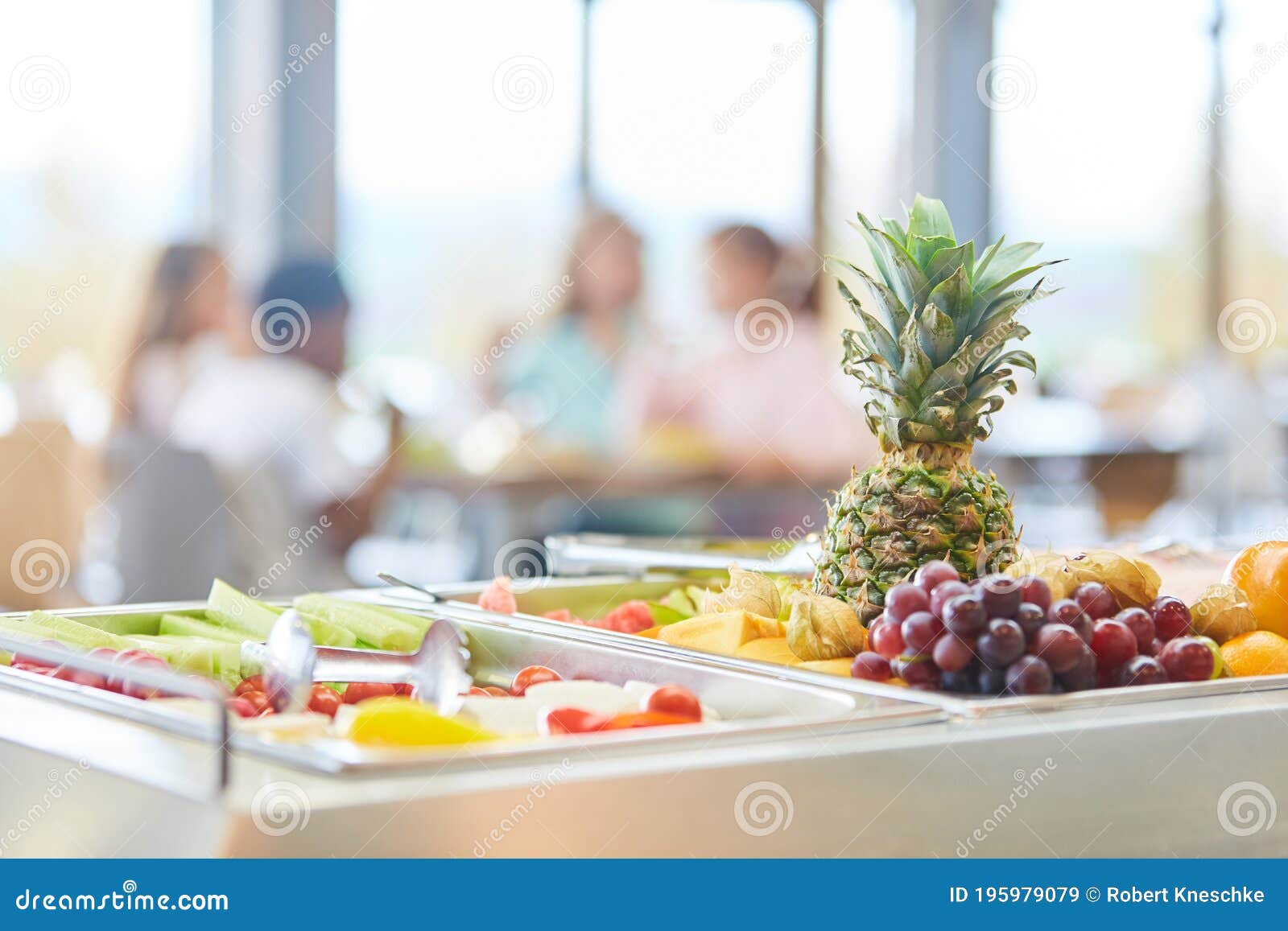 Fresh Healthy Fruit at the Buffet Stock Image - Image of nutrition ...