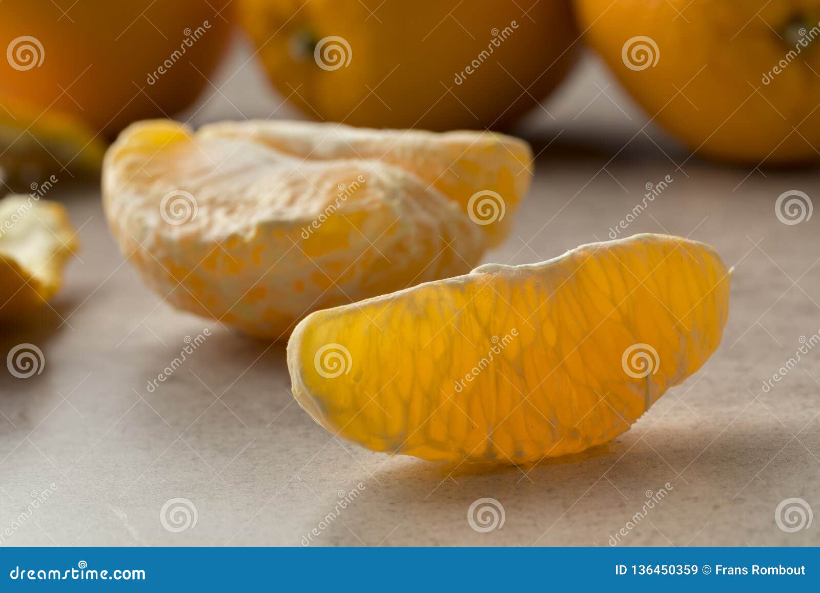Fresh Healthy Orange Segment Closeup Stock Image - Image of fruit ...