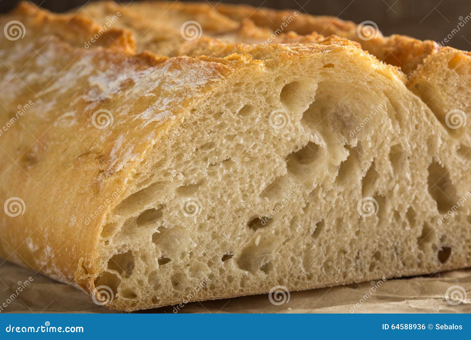 Fresh homemade bread stock photo. Image of macro, bakery - 64588936