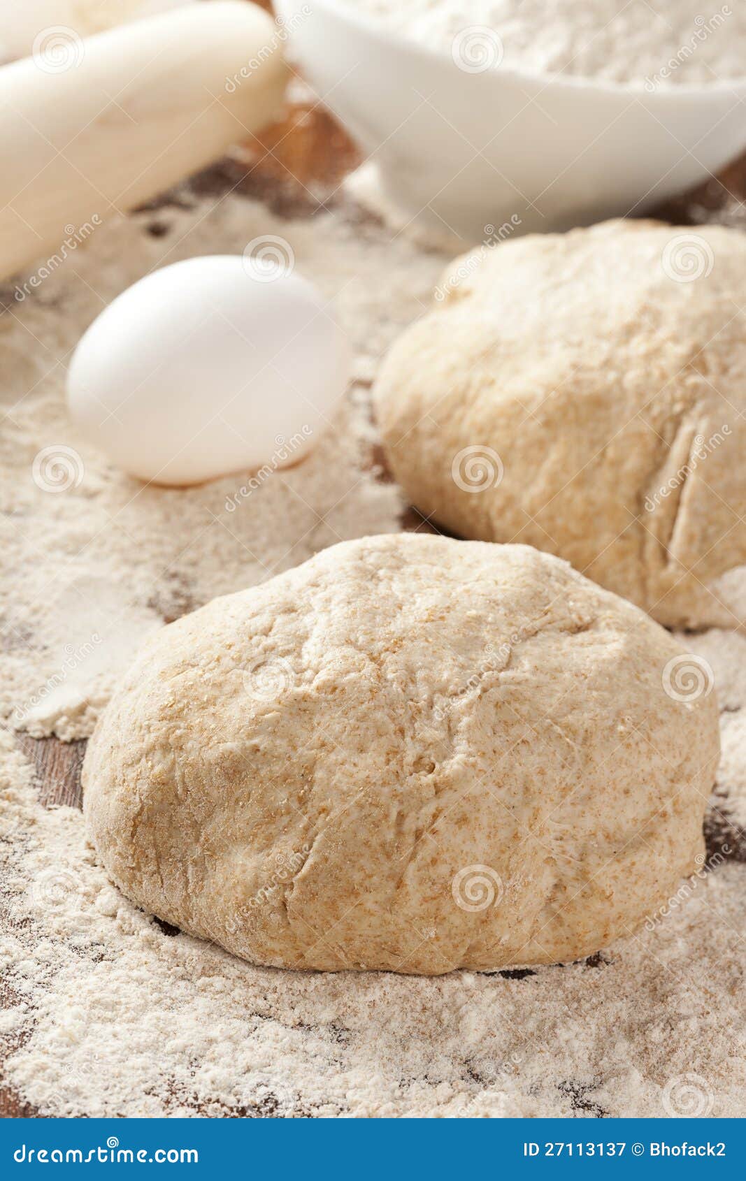 Fresh Homemade Bread Dough stock image. Image of pastry - 27113137