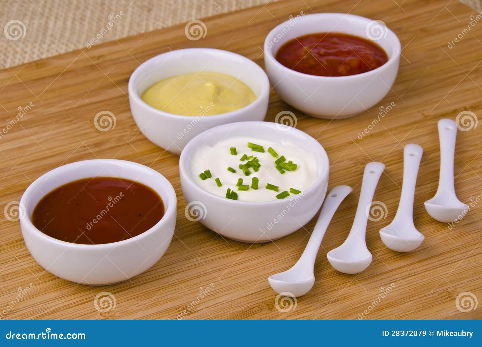 Fresh homemade sauces stock image. Image of chives, nutrition - 28372079