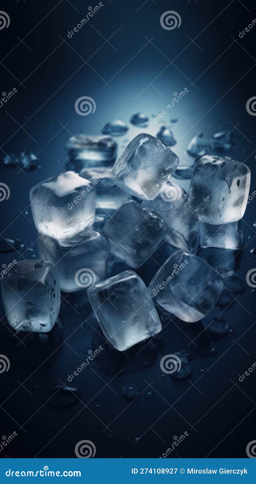 Fresh Ice Cube Patterns stock illustration. Illustration of crystal ...