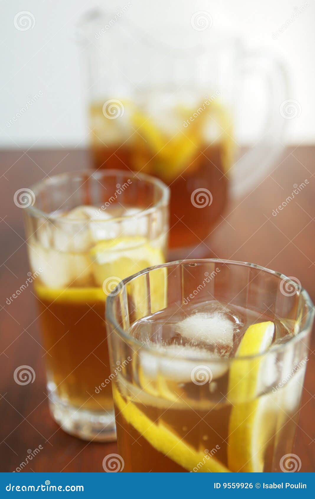 Fresh ice tea stock photo. Image of diet, refreshing, liquid - 9559926