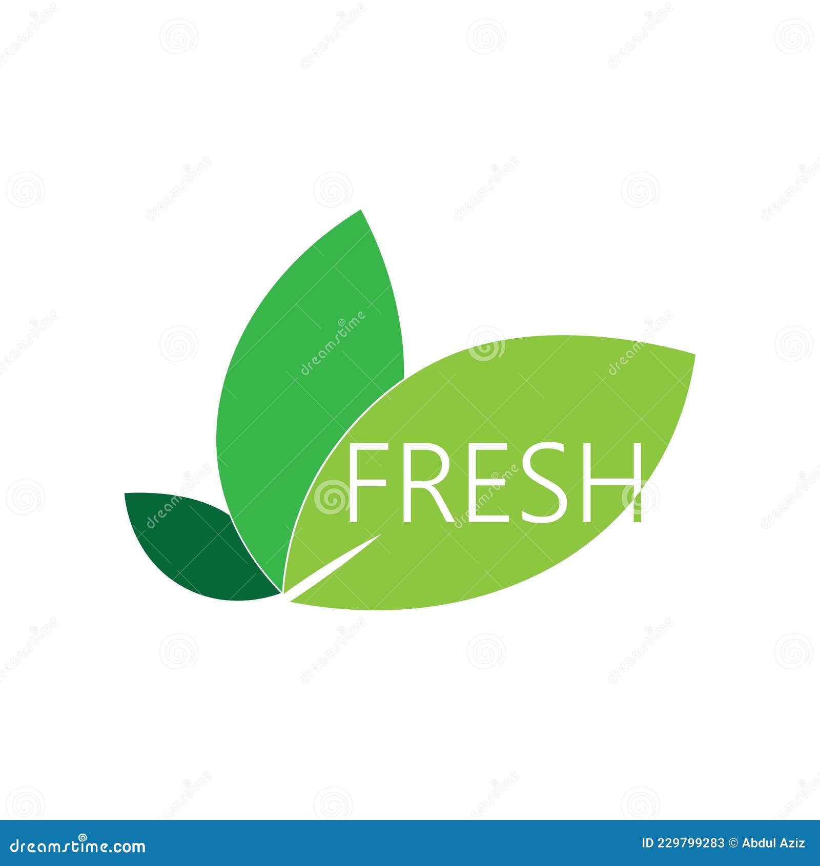 Fresh icon logo vector stock vector. Illustration of mart - 229799283
