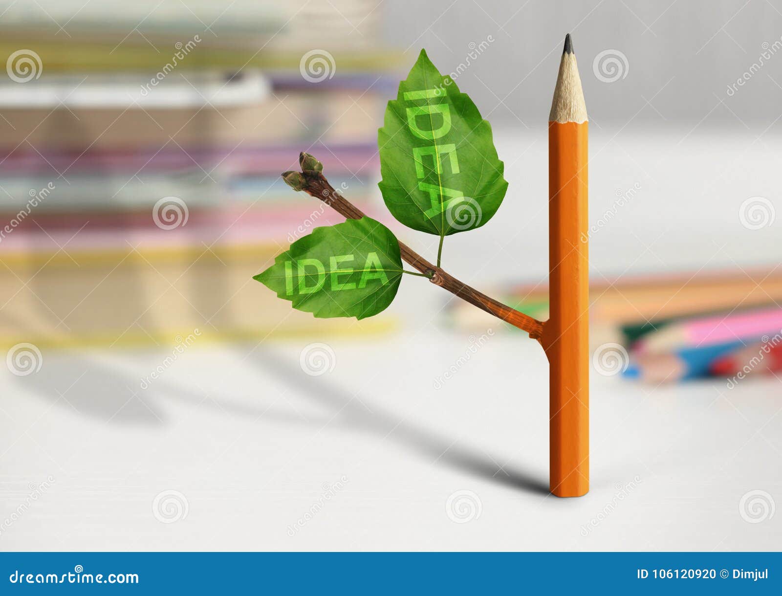 Fresh Idea. Idea Concept. Having Idea. Cognitive Process. Intellectual ...