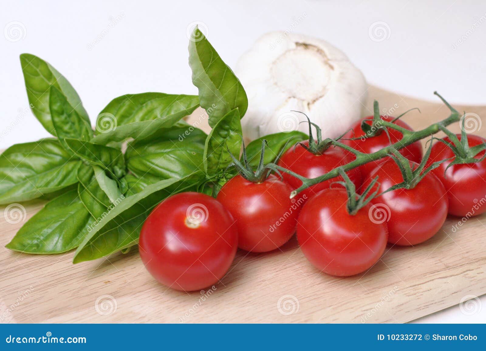 Fresh ingredients stock photo. Image of vine, garlic - 10233272