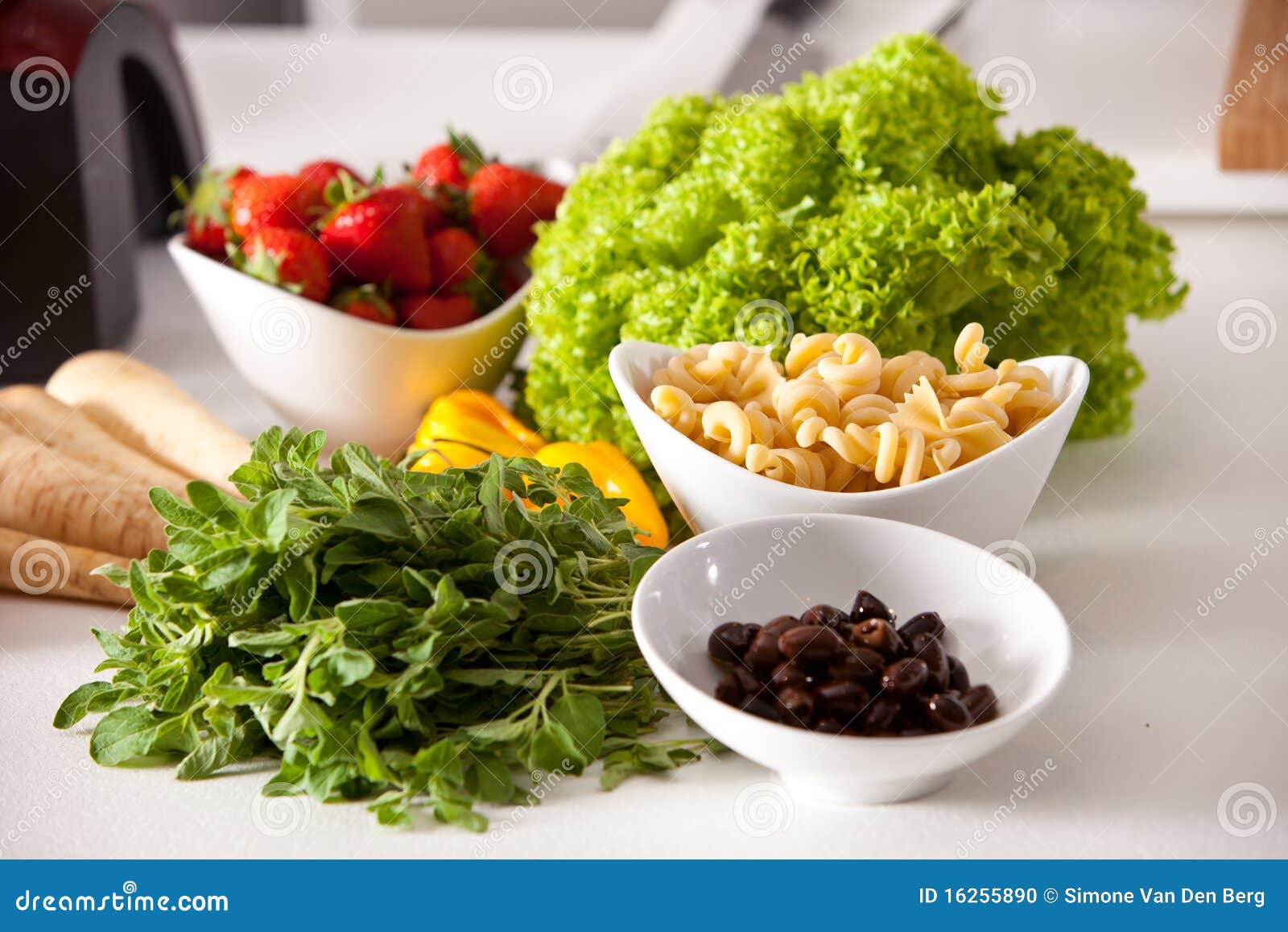 Fresh ingredients stock photo. Image of cooking, olive - 16255890