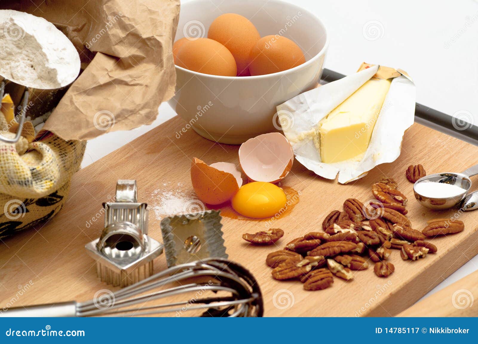 Fresh Ingredients for Baking Stock Image - Image of eggs, pastry: 14785117