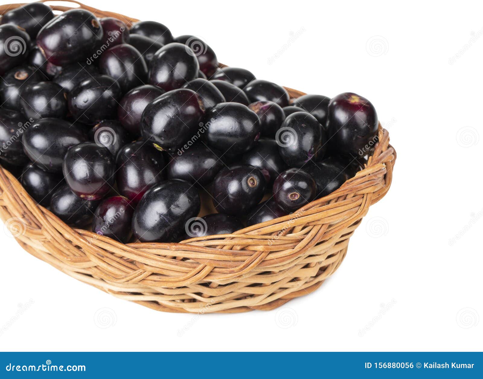 Fresh Jamun fruits stock photo. Image of health, berry - 156880056