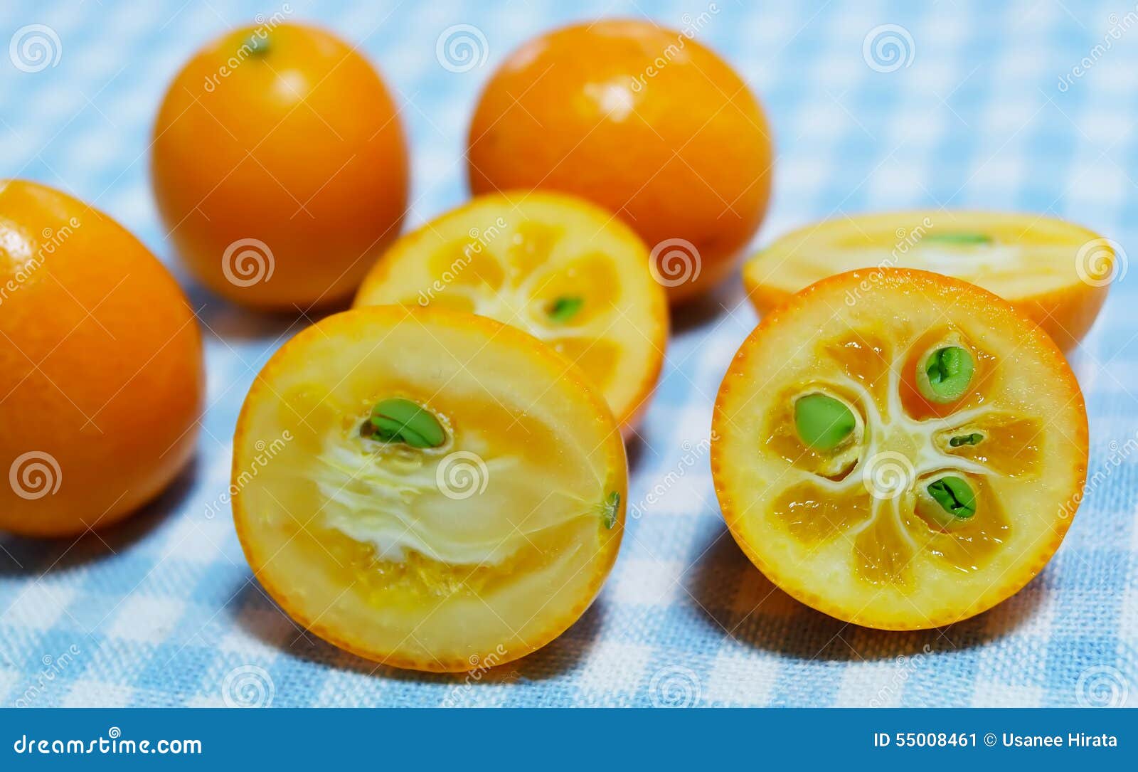 Fresh japanese Fortunella stock image. Image of fruit - 55008461
