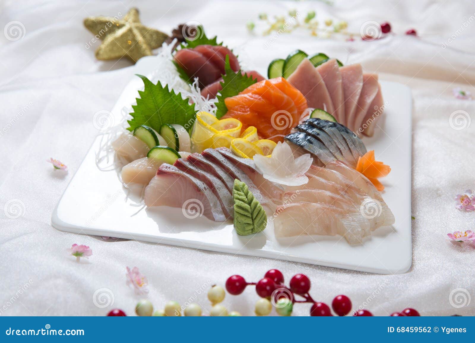Fresh Japanese Sushi Platter Stock Photo - Image of maki, appetizer ...