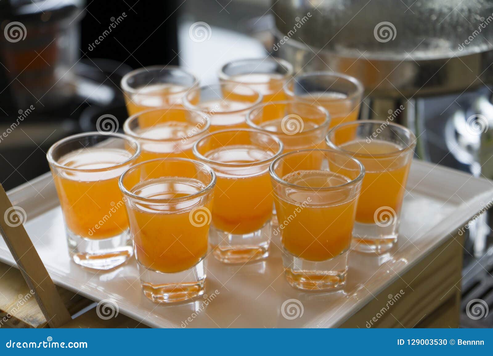 Fresh juice at buffet bar stock photo. Image of health - 129003530