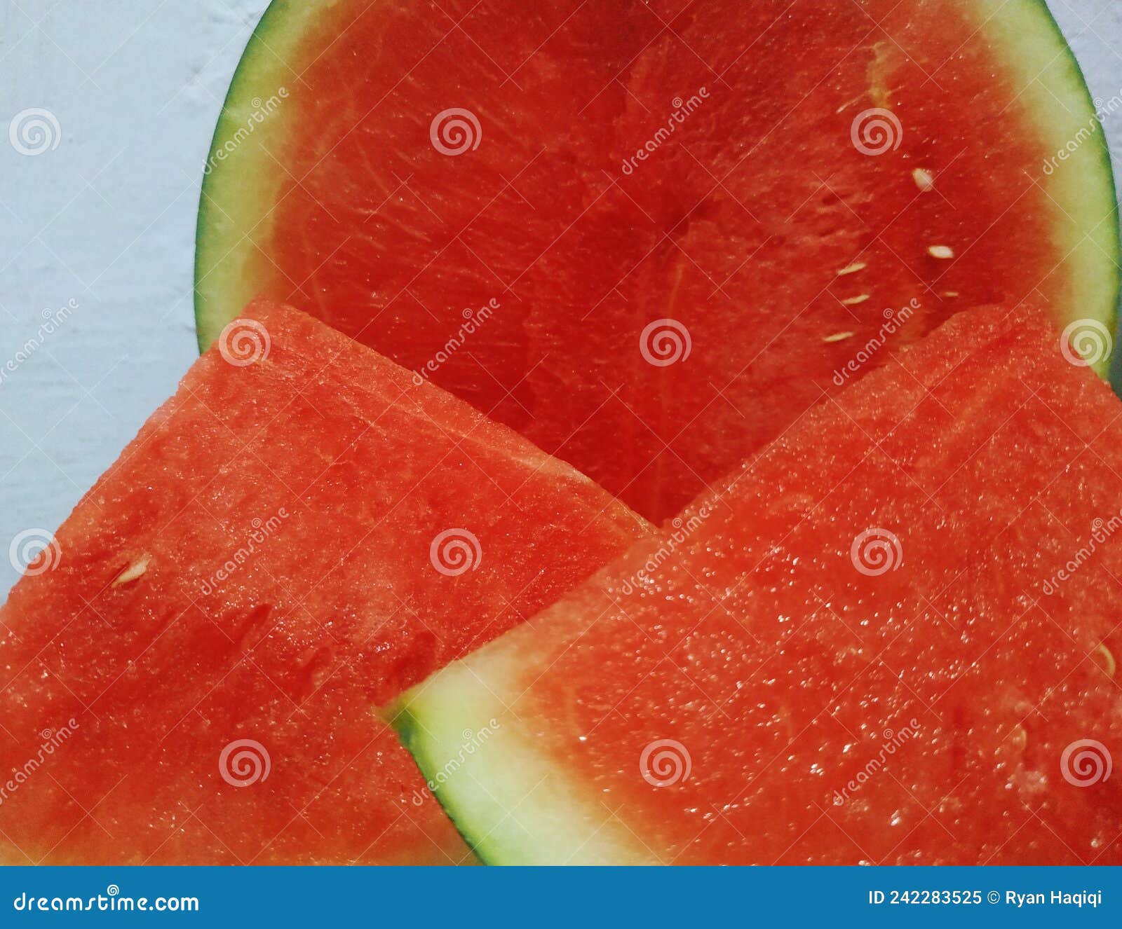 Seedless red watermelon stock image. Image of isolated - 242283525
