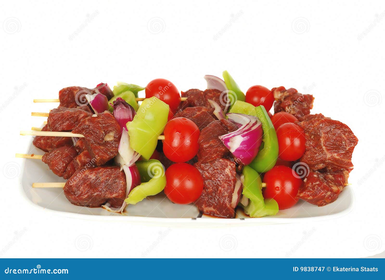 Fresh kebab. stock image. Image of peppers, kebab, party - 9838747