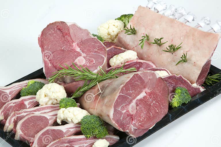 Fresh Lamb stock photo. Image of butcher, fresh, spring - 22253148