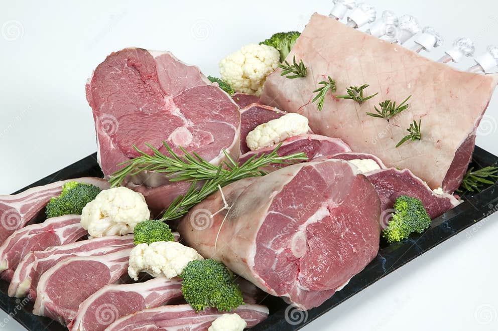 Fresh Lamb stock photo. Image of butcher, fresh, spring - 22253148
