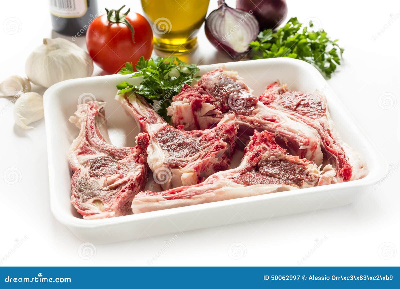 Fresh lamb meat stock image. Image of ingredient, lamb - 50062997
