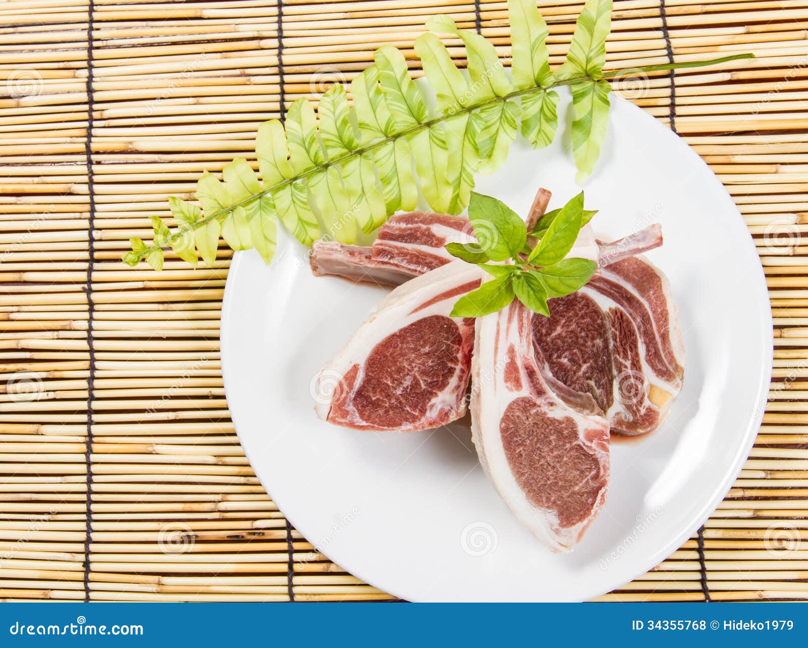 Fresh lamb stock photo. Image of freshness, cooking, tender - 34355768