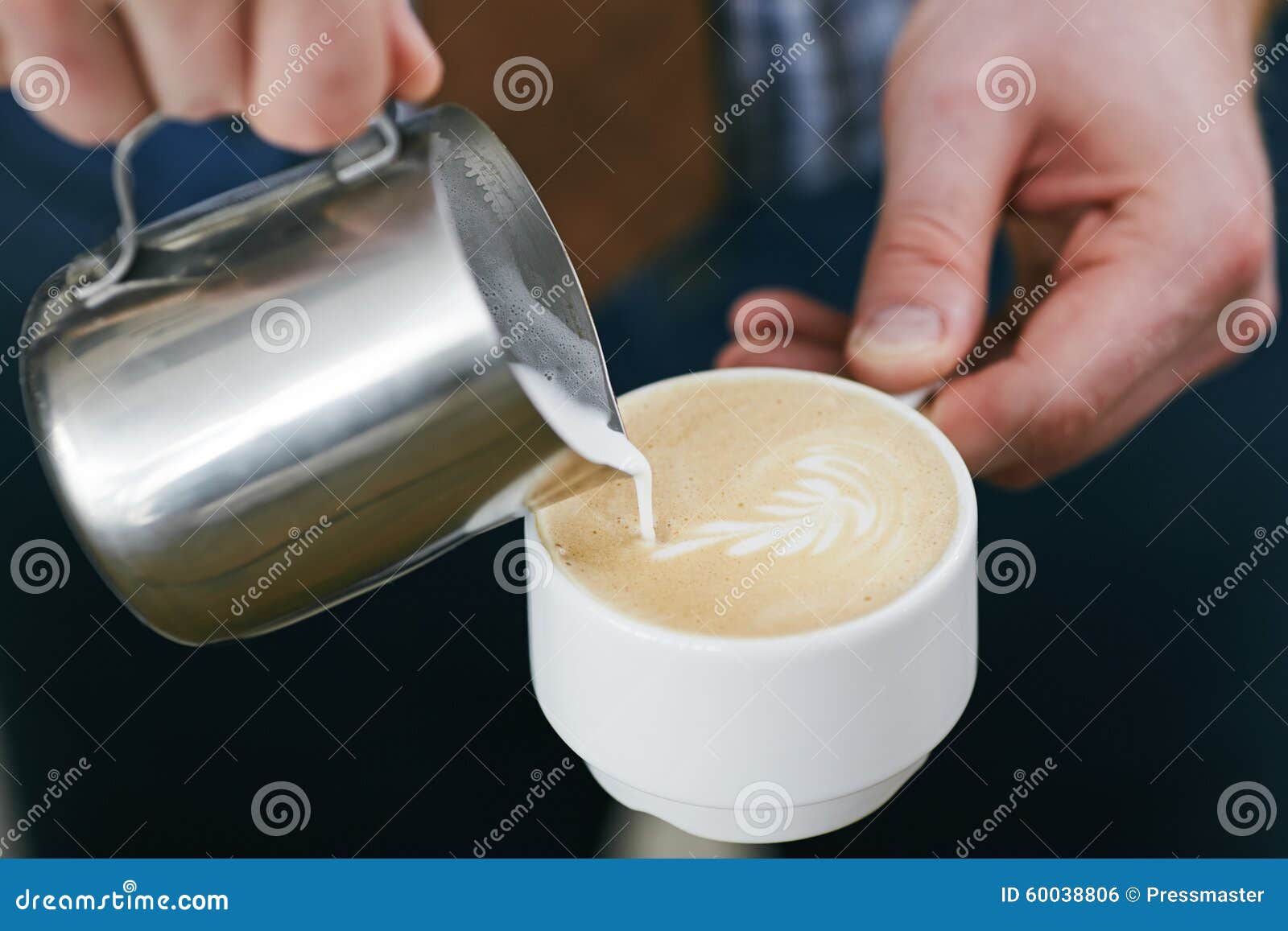 Fresh latte stock photo. Image of milk, mocha, adult - 60038806