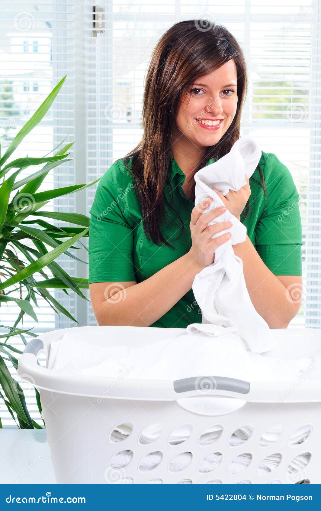 Fresh Laundry stock photo. Image of housekeeping, clothes - 5422004