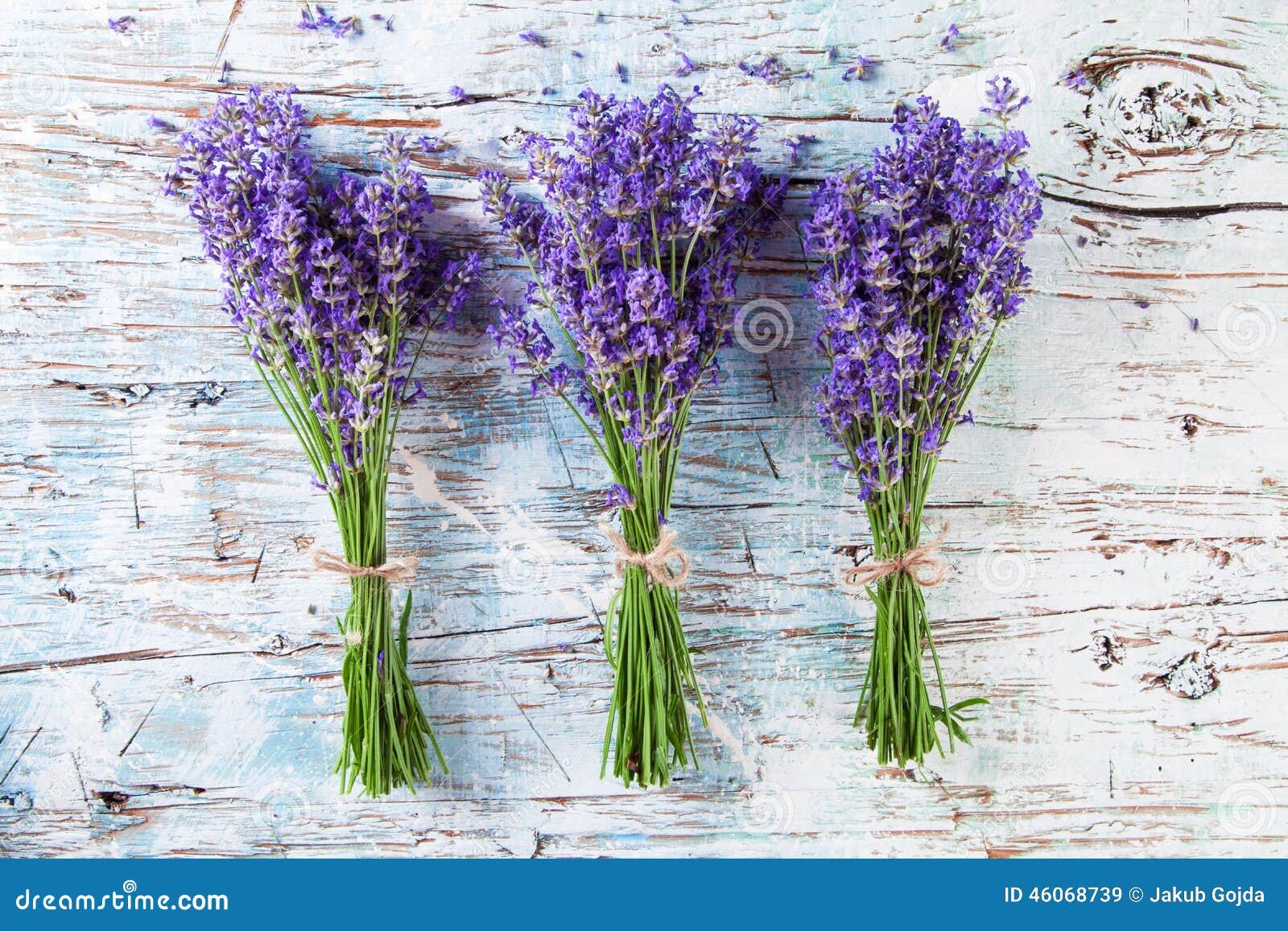 Fresh lavender on wood stock image. Image of arrengement - 46068739