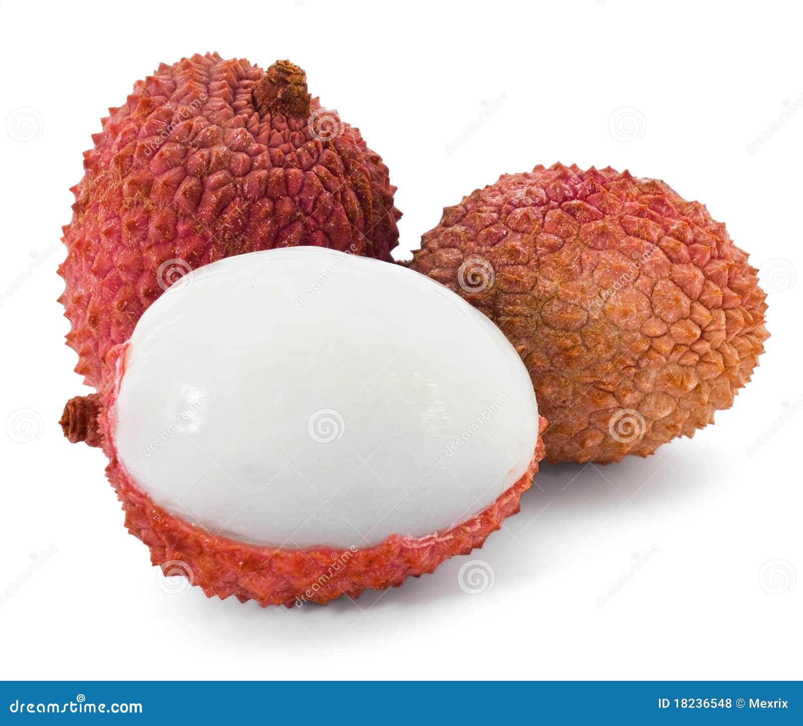 Fresh lechee stock photo. Image of nature, brown, close - 18236548