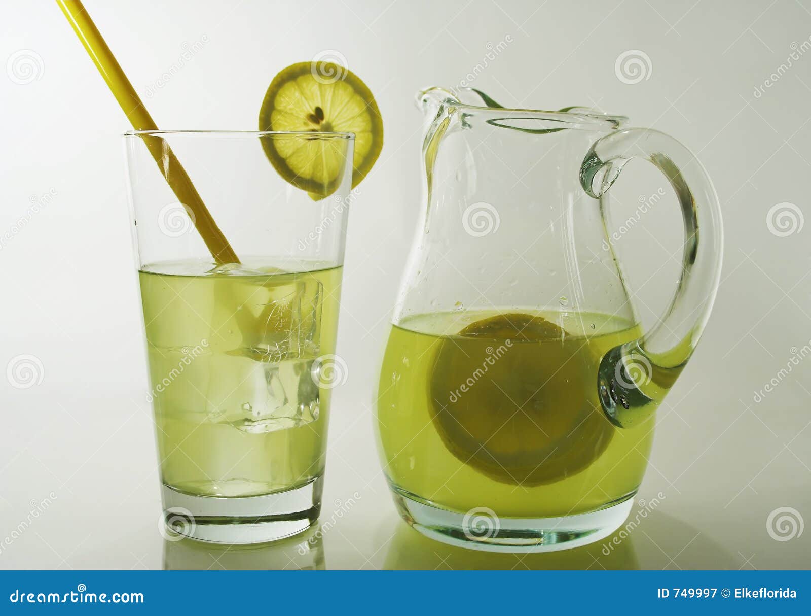 Fresh lemon drink stock image. Image of glass, summer, refreshing - 749997