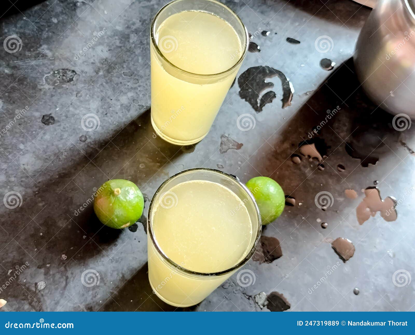 This is Fresh Lemon Juice in the Glass Stock Image - Image of super ...