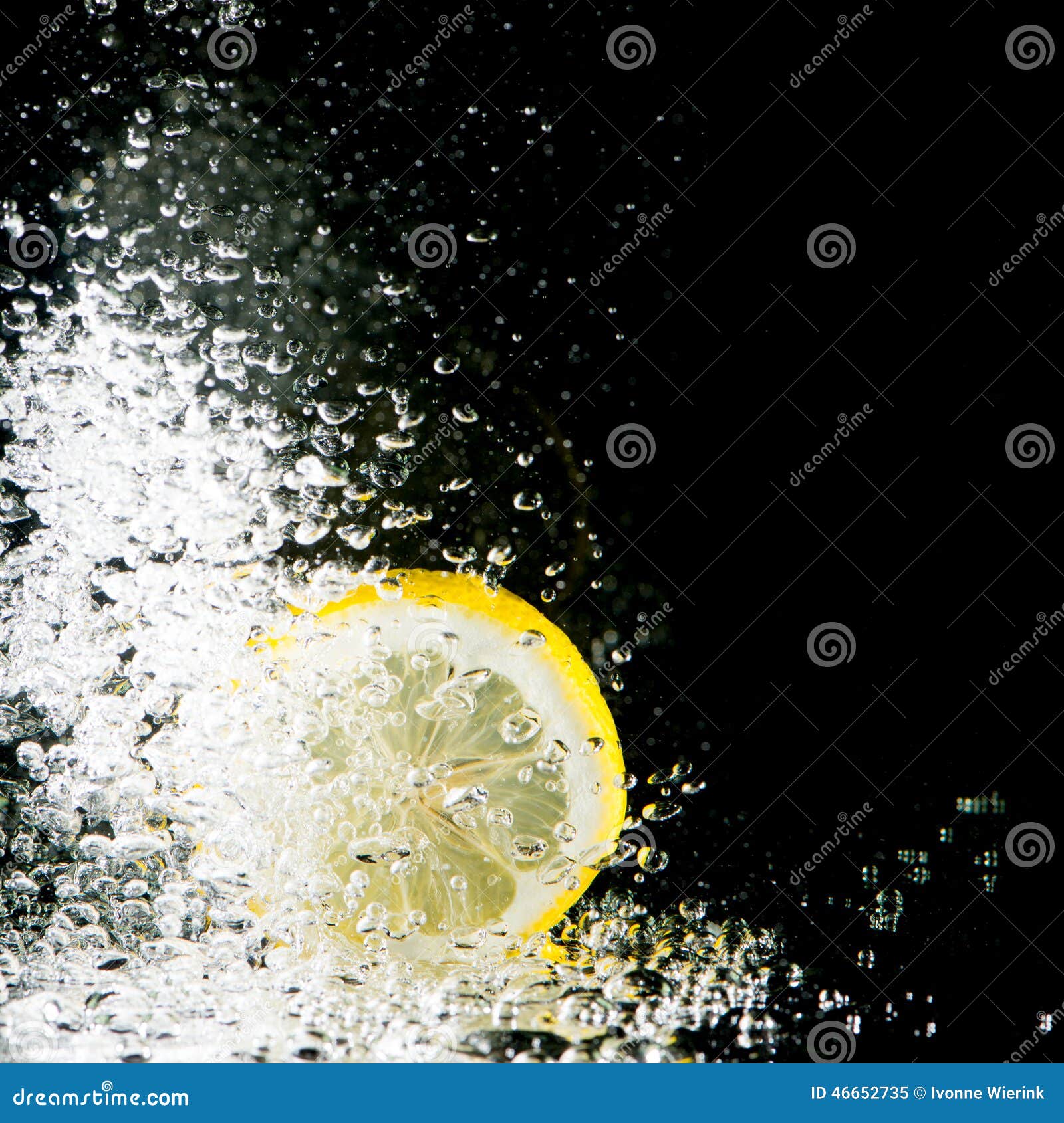 Fresh lemon splash stock image. Image of closes, refreshment - 46652735