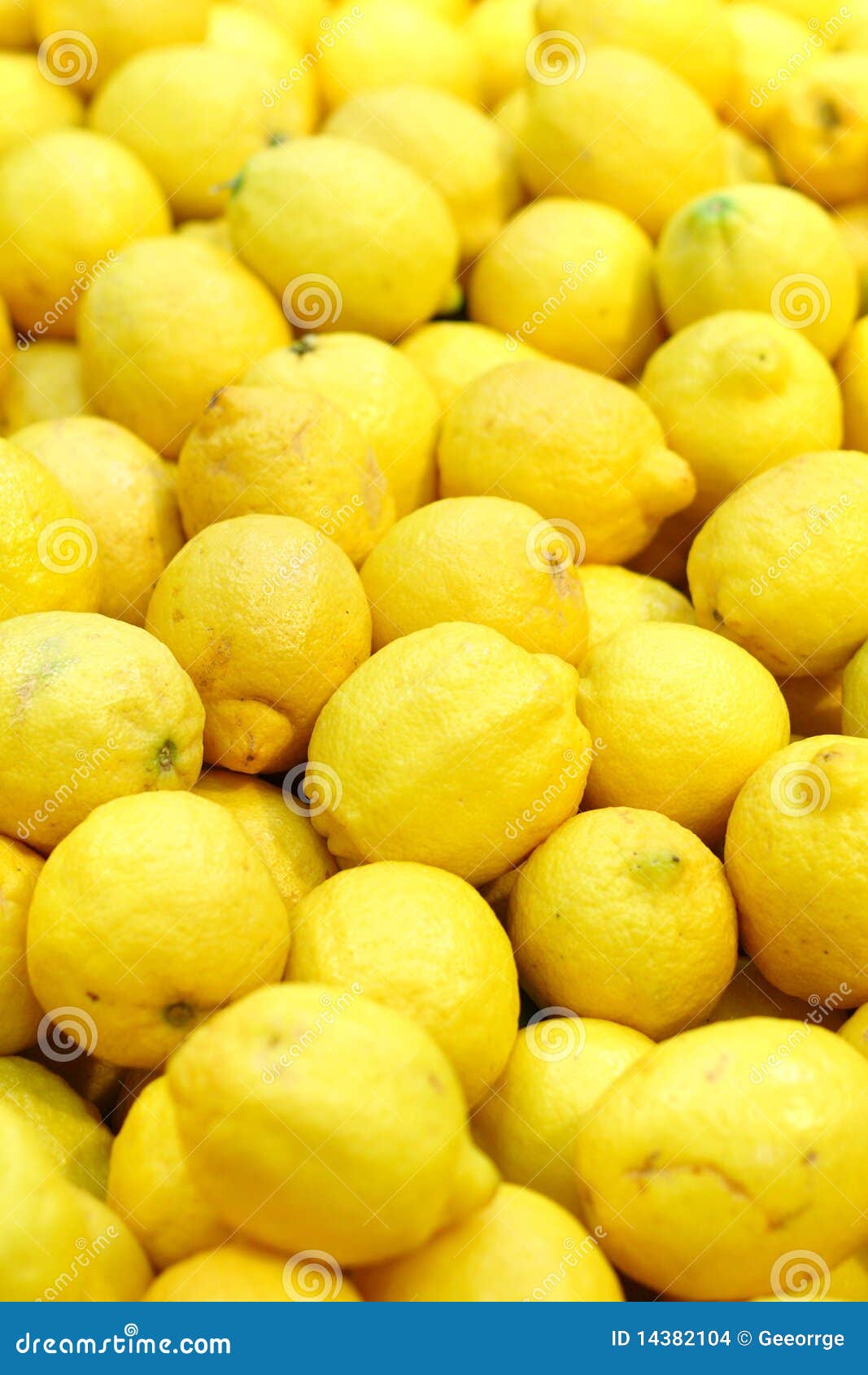 Fresh lemon in supermarket stock photo. Image of juice - 14382104