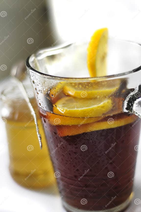 Fresh lemon tea2 stock photo. Image of nutrition, isolated - 13269978