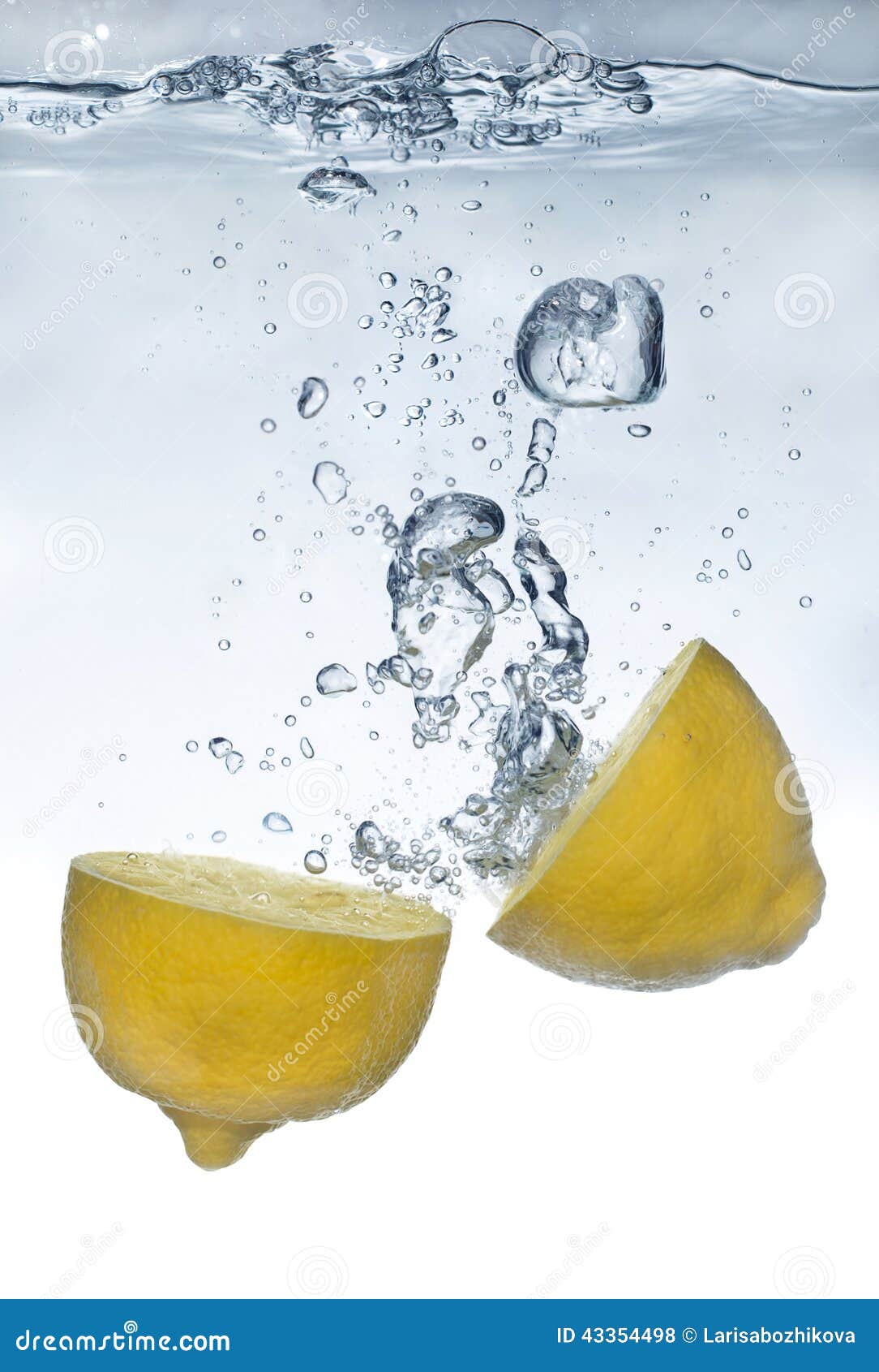 Fresh lemon water splash stock photo. Image of fruits - 43354498