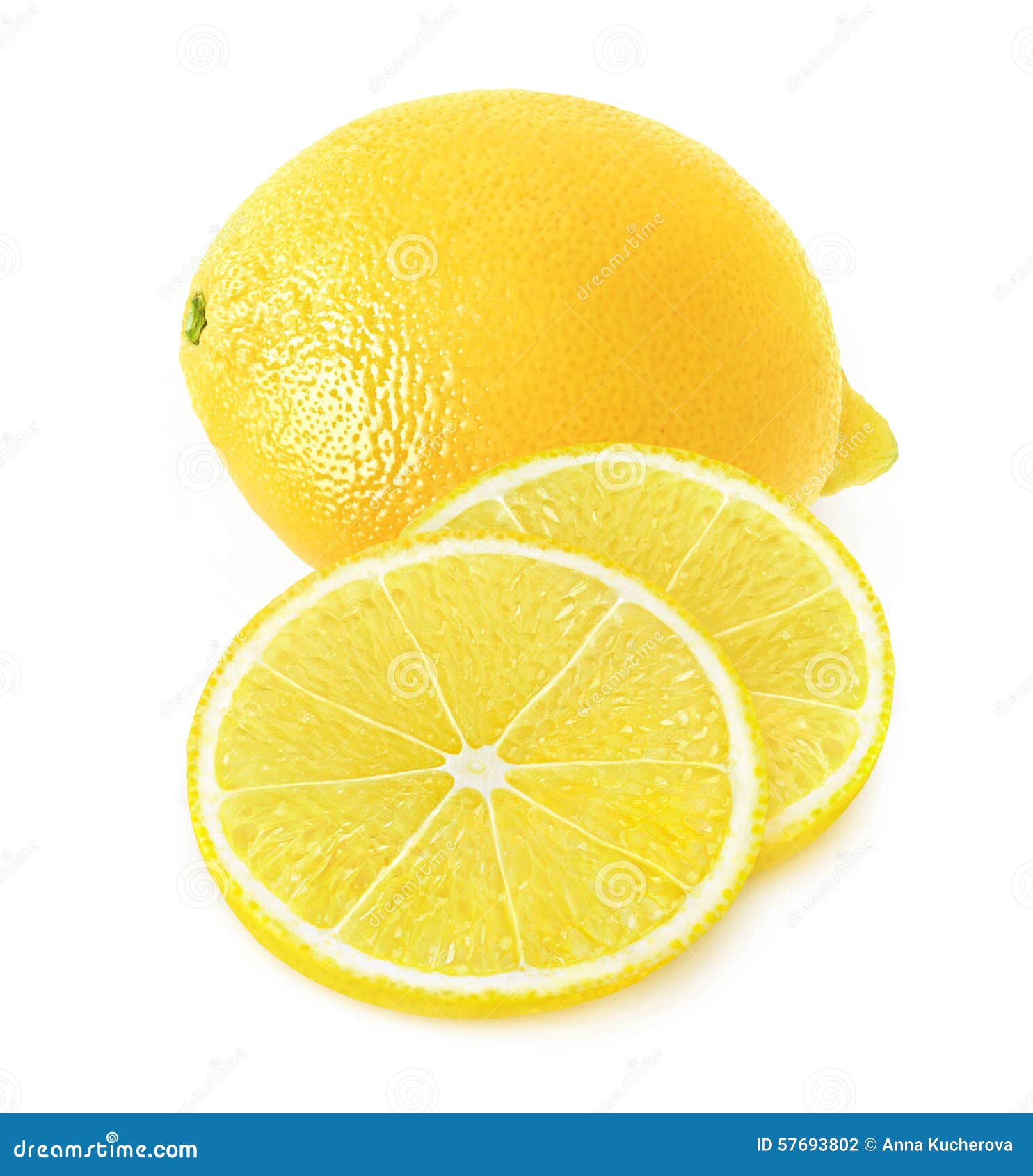 Fresh lemon stock photo. Image of clipping, citrus, juicy - 57693802