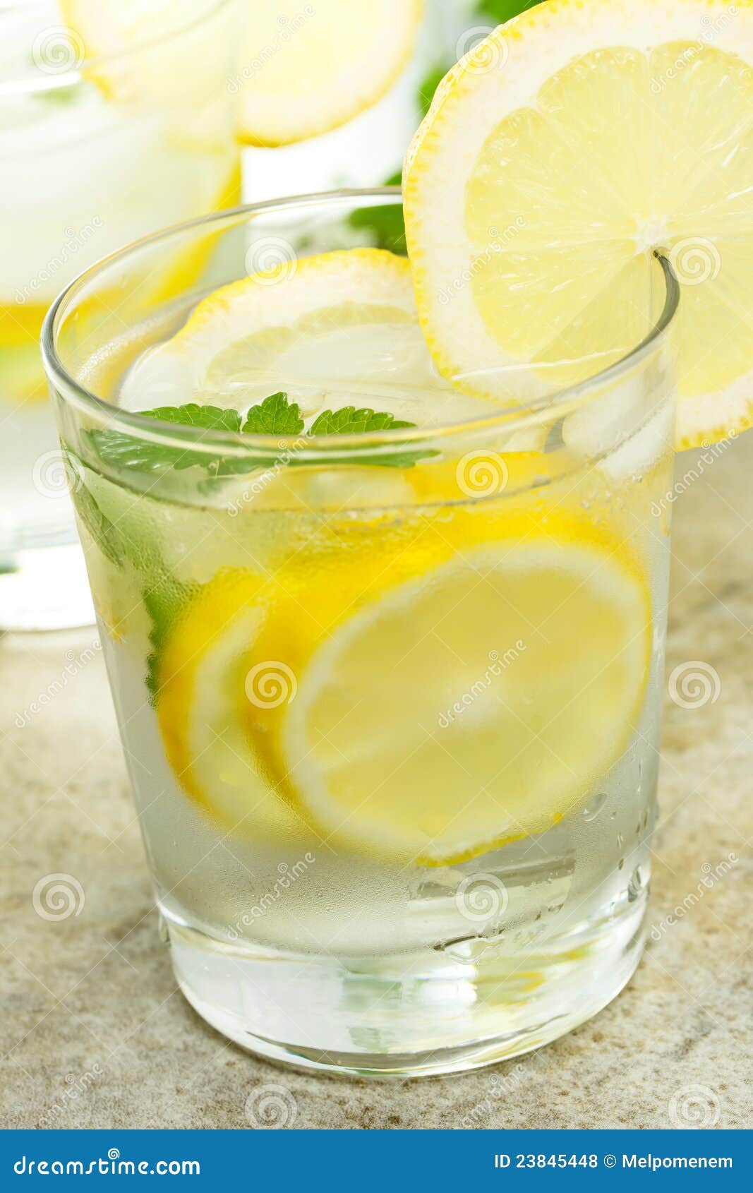 Fresh Lemonade stock photo. Image of food, closeup, green - 23845448