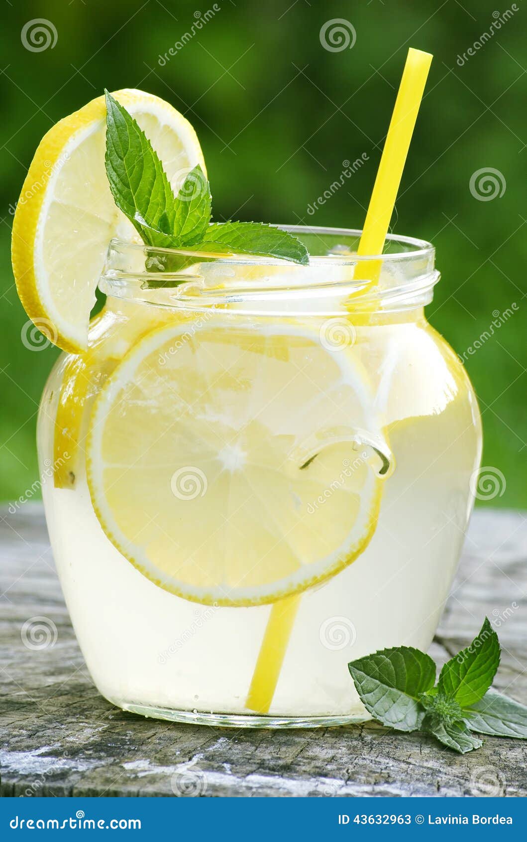 Fresh lemonade stock image. Image of macro, mason, glass - 43632963