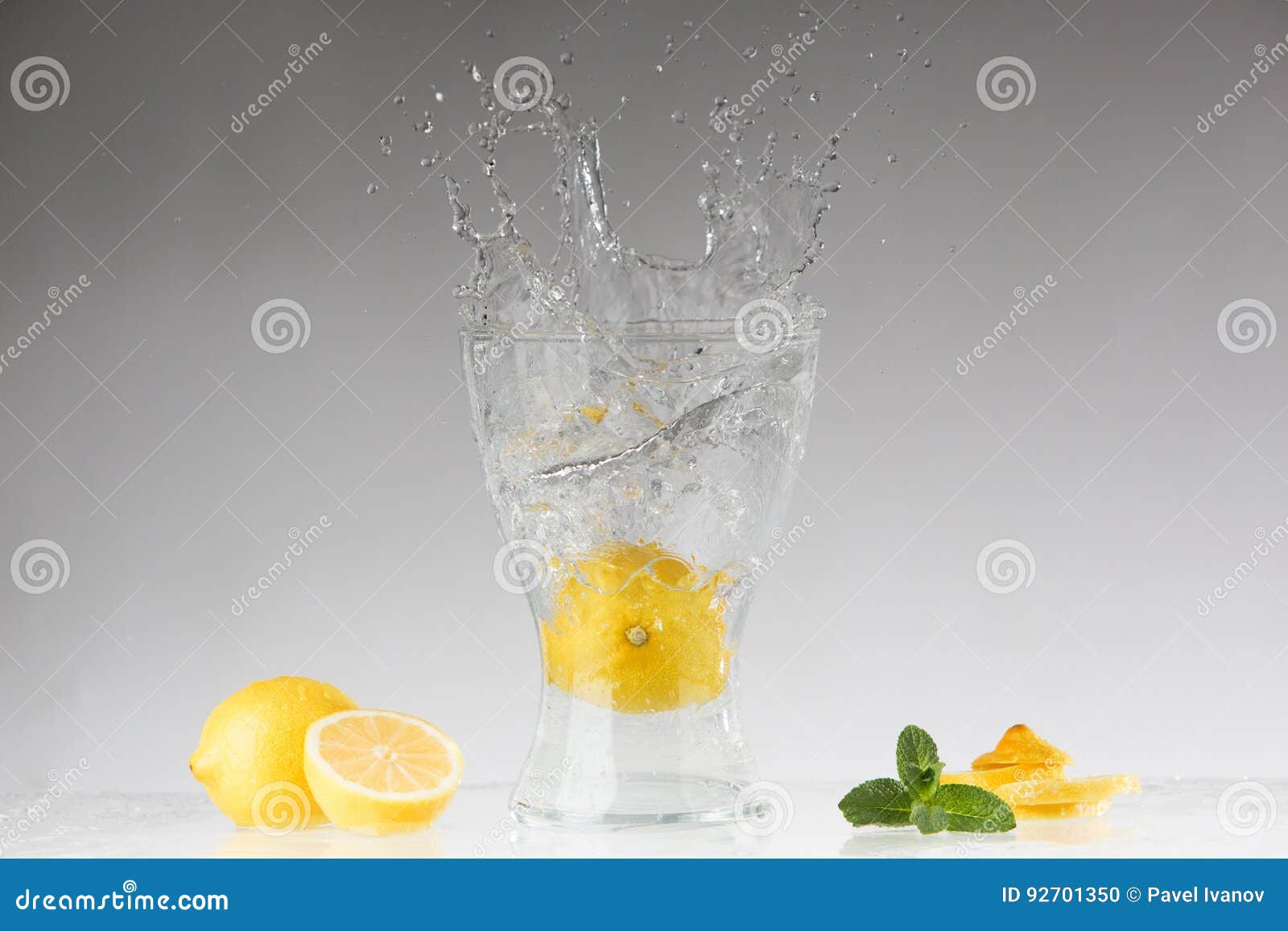 Fresh lemonade. Splash stock photo. Image of citrus, food - 92701350