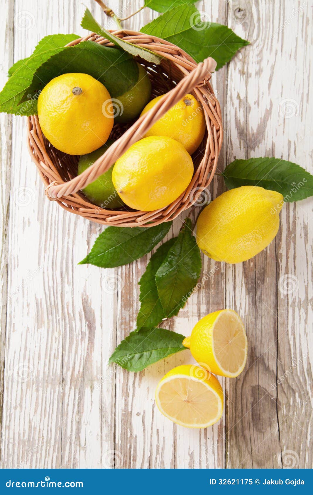 Fresh lemons stock image. Image of citrus, biofood, healthy - 32621175