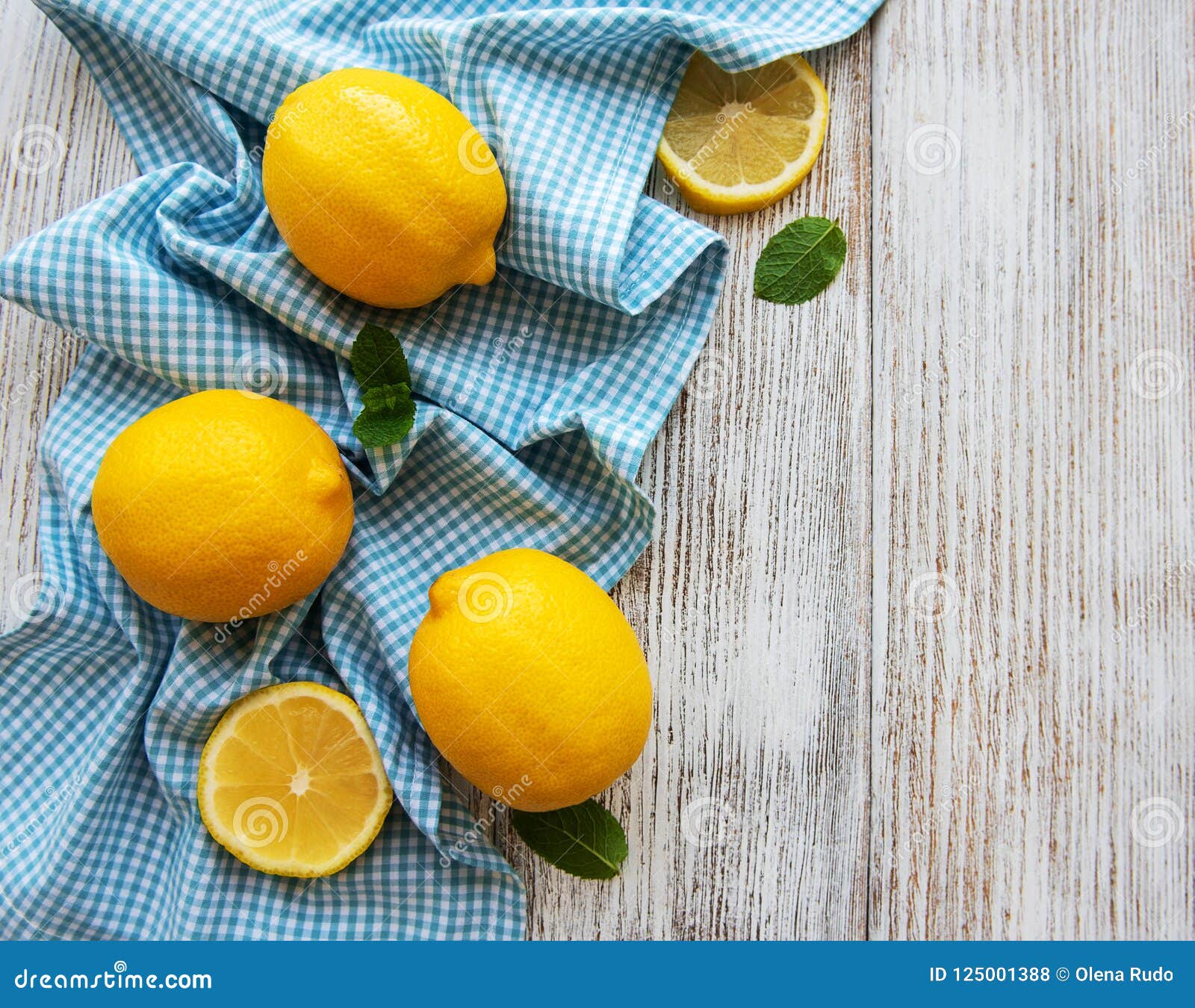 Fresh lemons on a table stock photo. Image of ingredient - 125001388