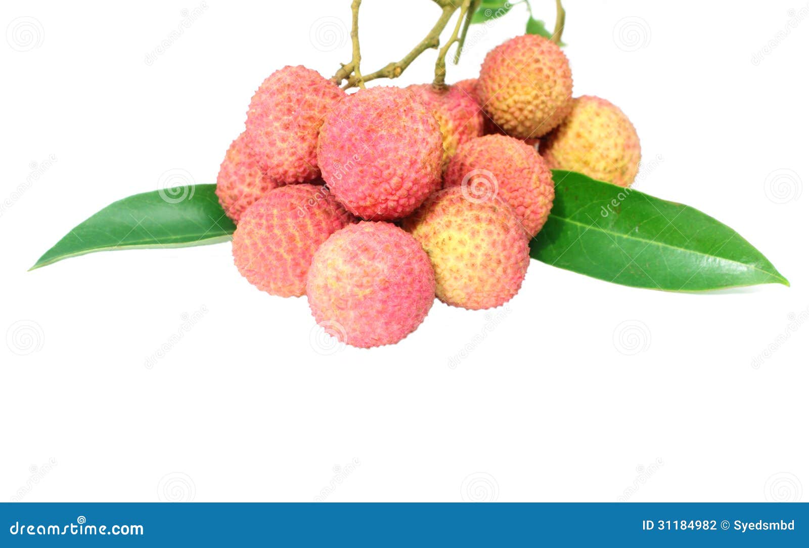 Fresh Lichi stock photo. Image of diet, china, agriculture - 31184982