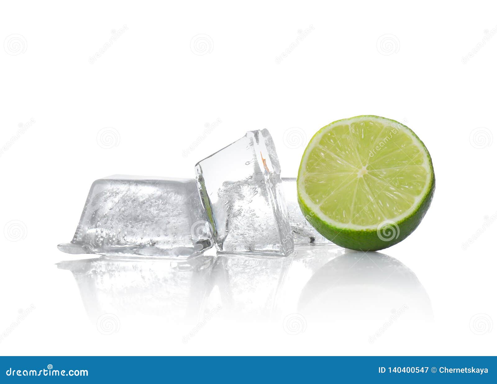 Fresh lime and ice cubes stock image. Image of melt - 140400547