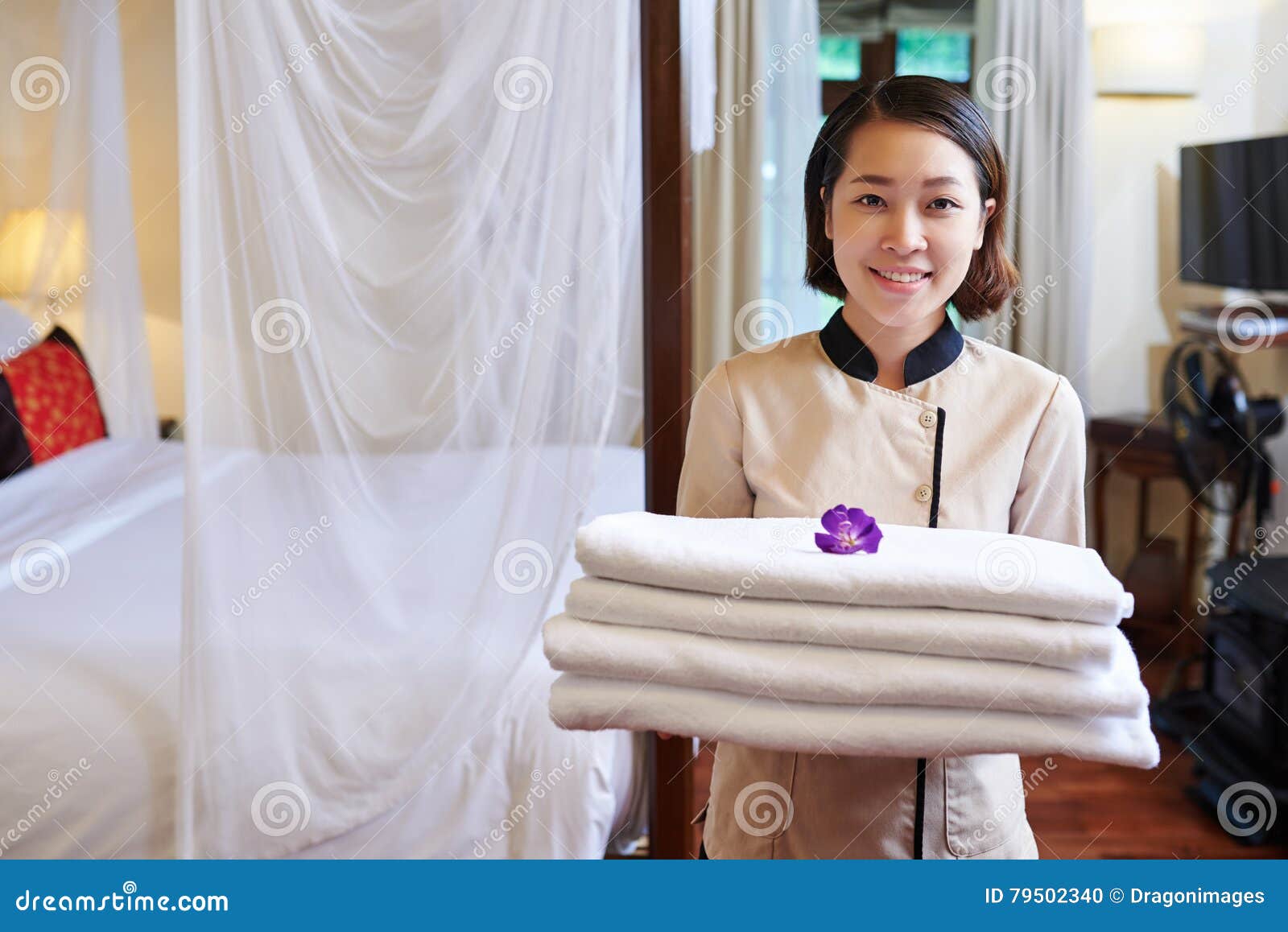 Fresh linen stock photo. Image of linen, clean, room - 79502340