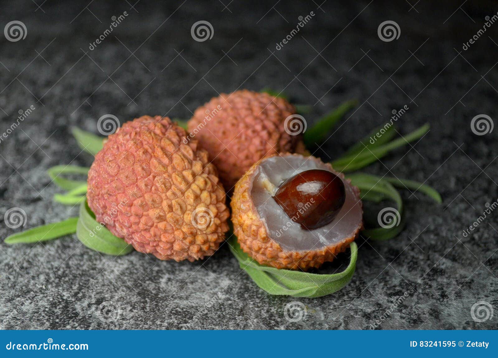Fresh litchi fruits stock image. Image of group, lychee - 83241595
