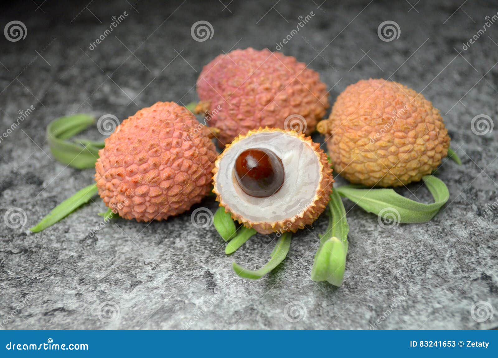 Fresh litchi fruits stock image. Image of fruit, background - 83241653