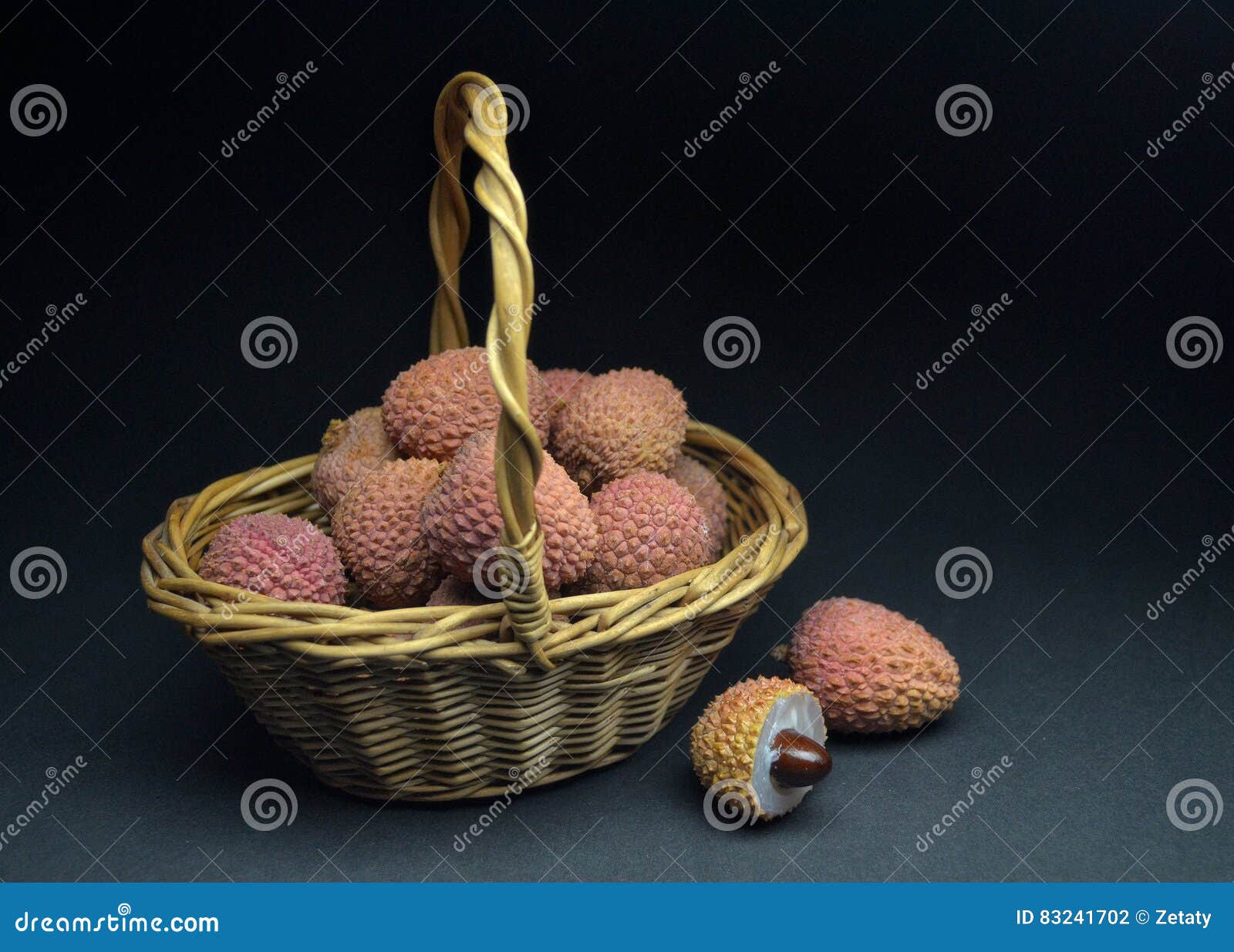 Fresh litchi fruits stock photo. Image of delicious, eating - 83241702