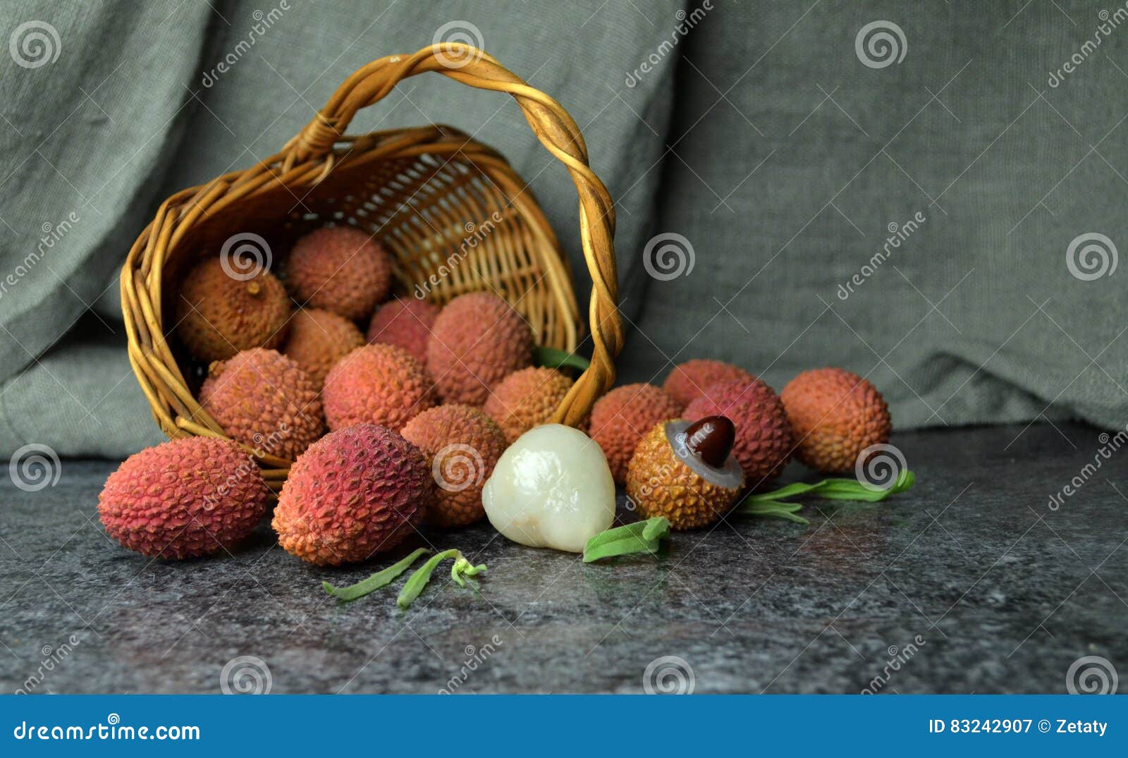 Fresh litchi fruits stock image. Image of dieting, ingredient - 83242907