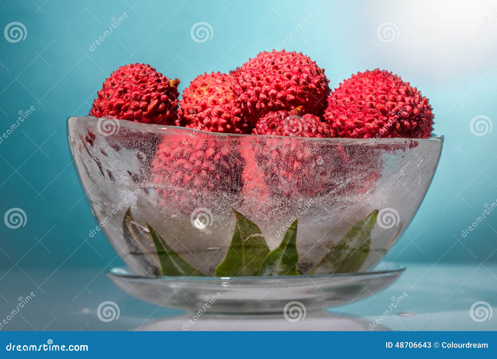 Fresh litchi stock image. Image of litchis, lichee, bowl - 48706643